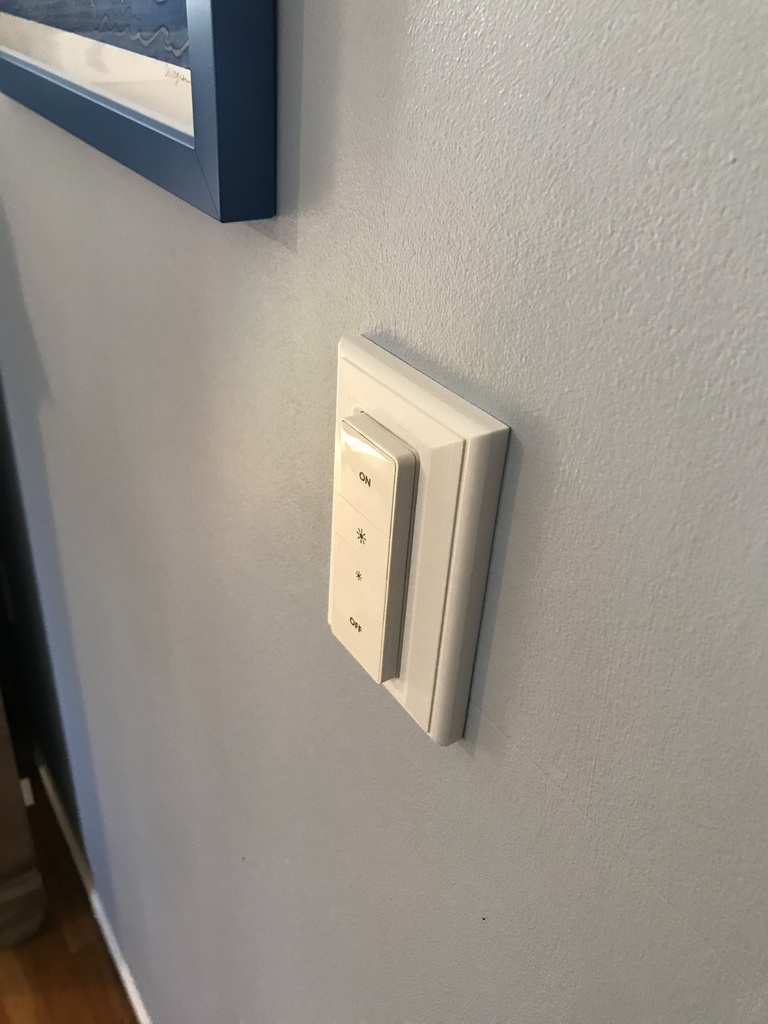 Hue Dimmer Decor switch cover by err404 | Download free STL model ...