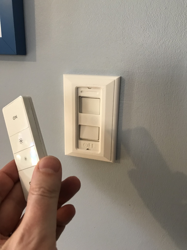 Hue Dimmer Decor switch cover by err404 | Download free STL model ...