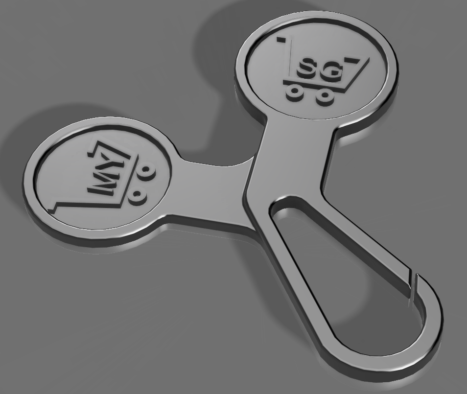 SG-MY Trolley Coins by Nazar78 | Download free STL model | Printables.com