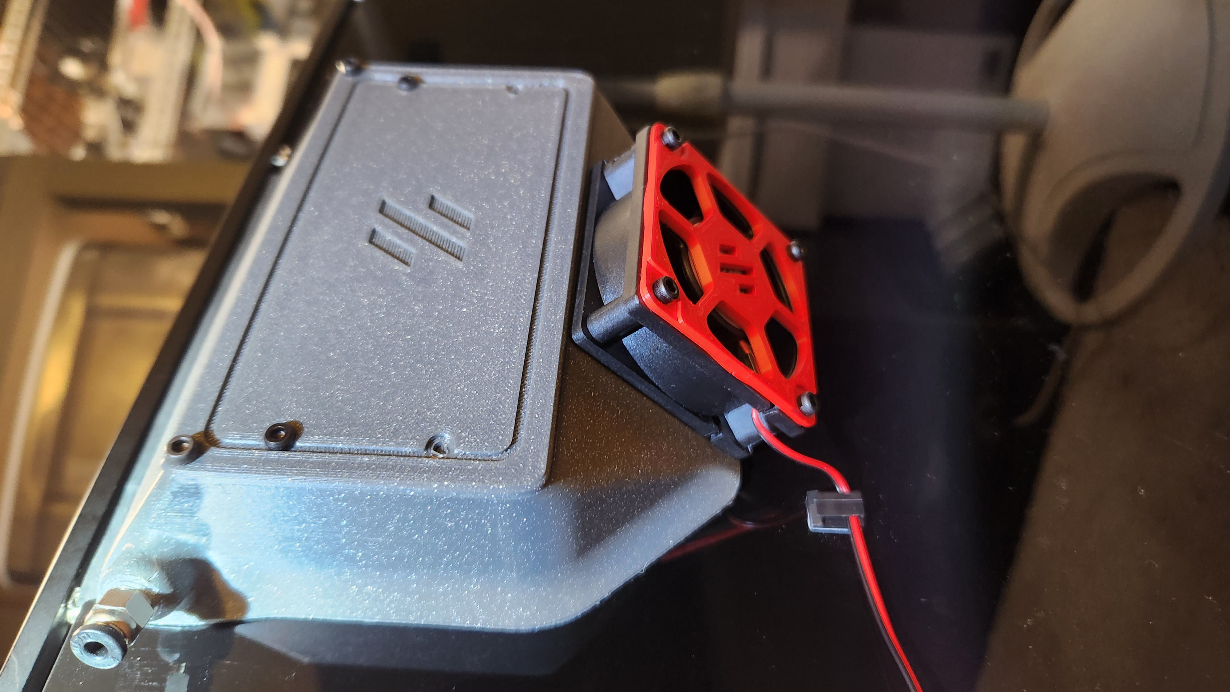 Voron 2.4 exhaust and Hepa + Carbon adapter by WesPless | Download free ...