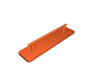 Fingerboard Rail by Jay G | Download free STL model | Printables.com