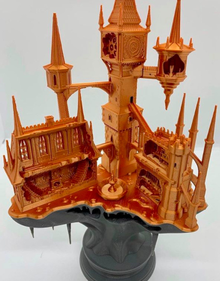 Dracula's Castle - Castlevania by MiniWorld3D | Printables Store