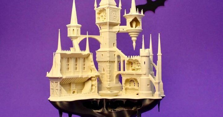 Dracula's Castle - Castlevania by MiniWorld3D | Printables Store