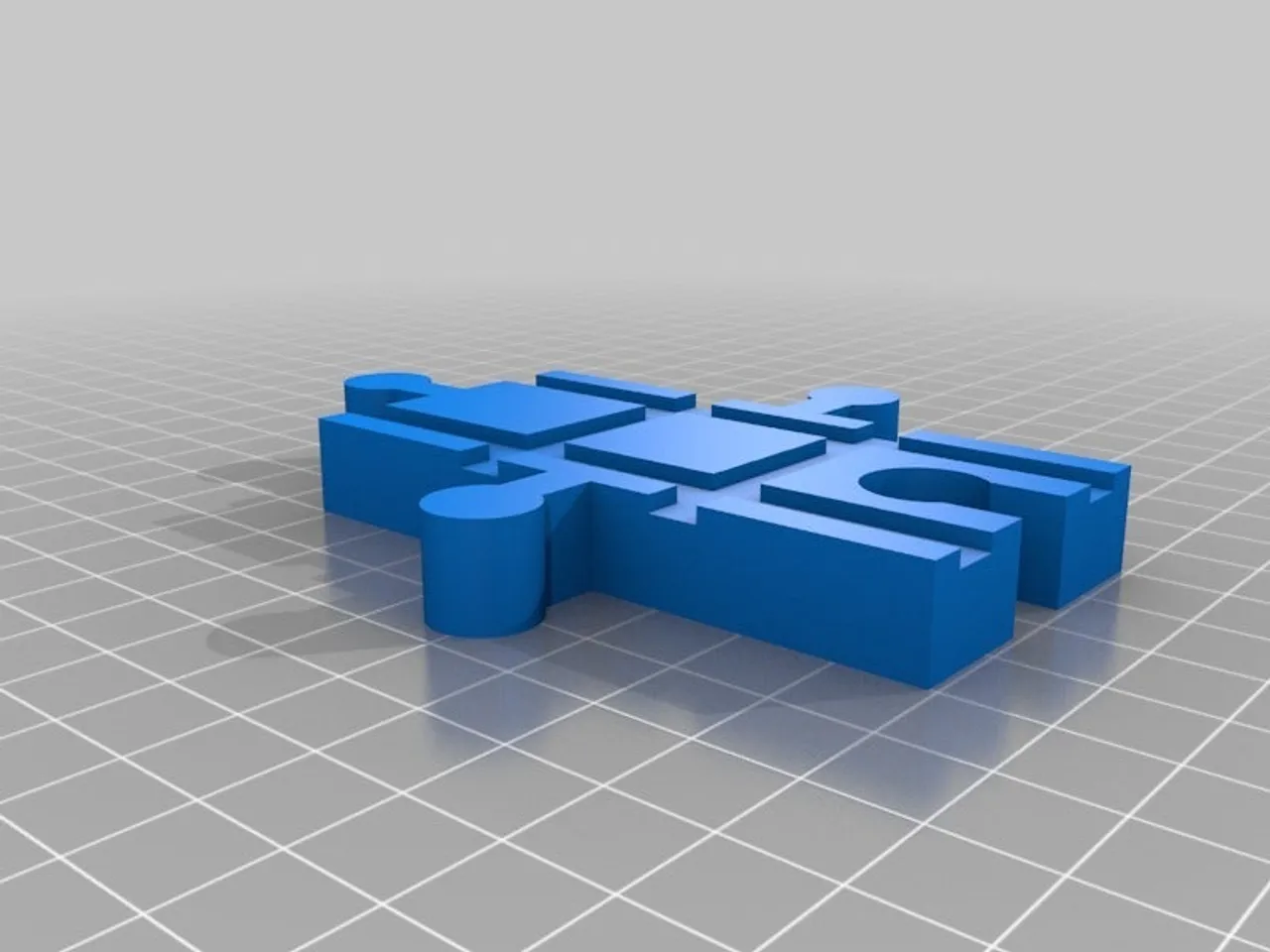 Train Track Cross by JL Creative Studio | Download free STL model ...