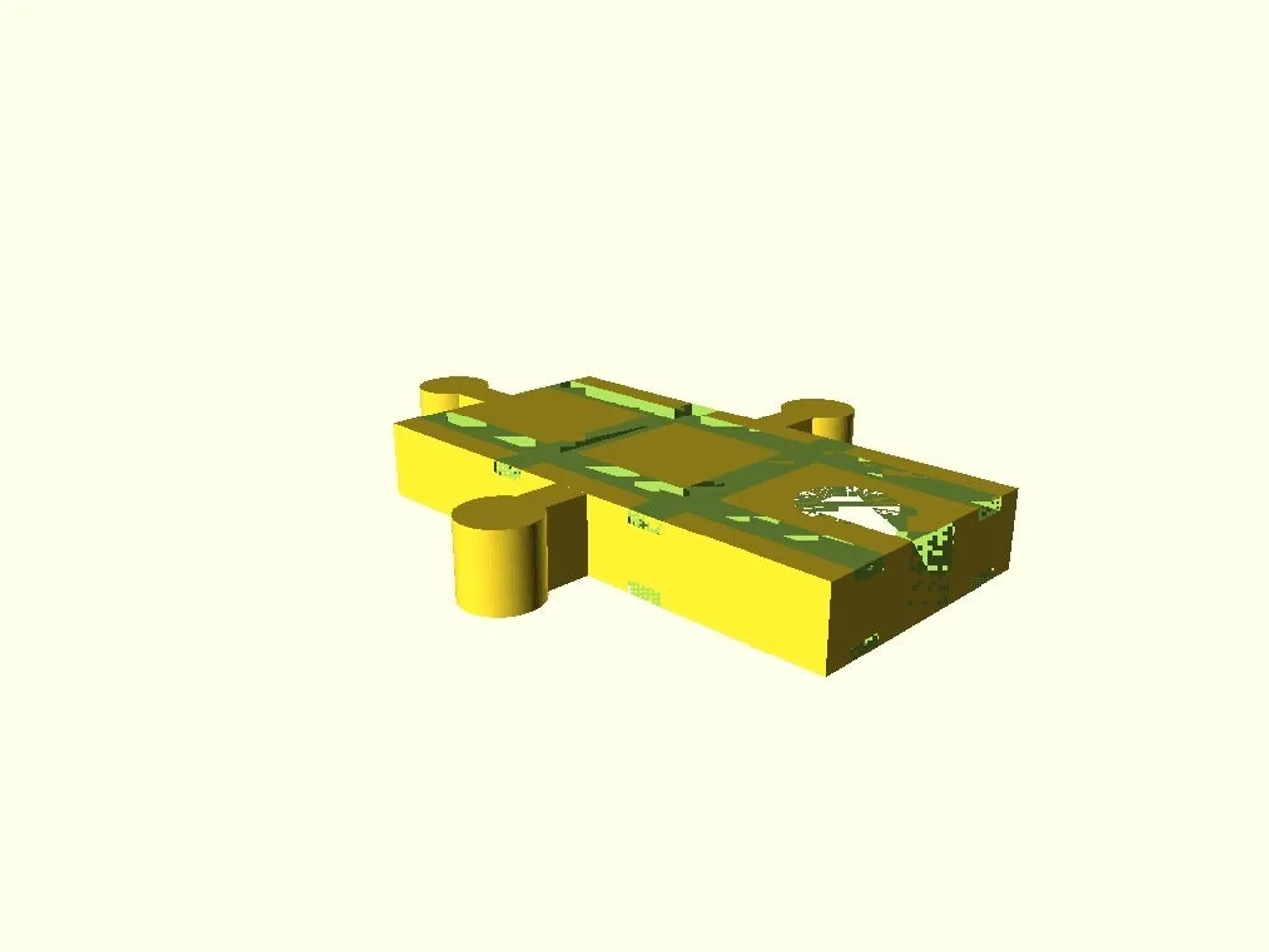 Train Track Cross by JL Creative Studio | Download free STL model ...
