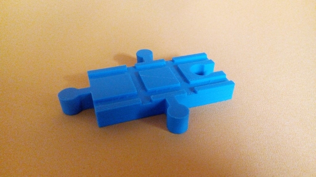 Train Track Cross by JL Creative Studio | Download free STL model ...