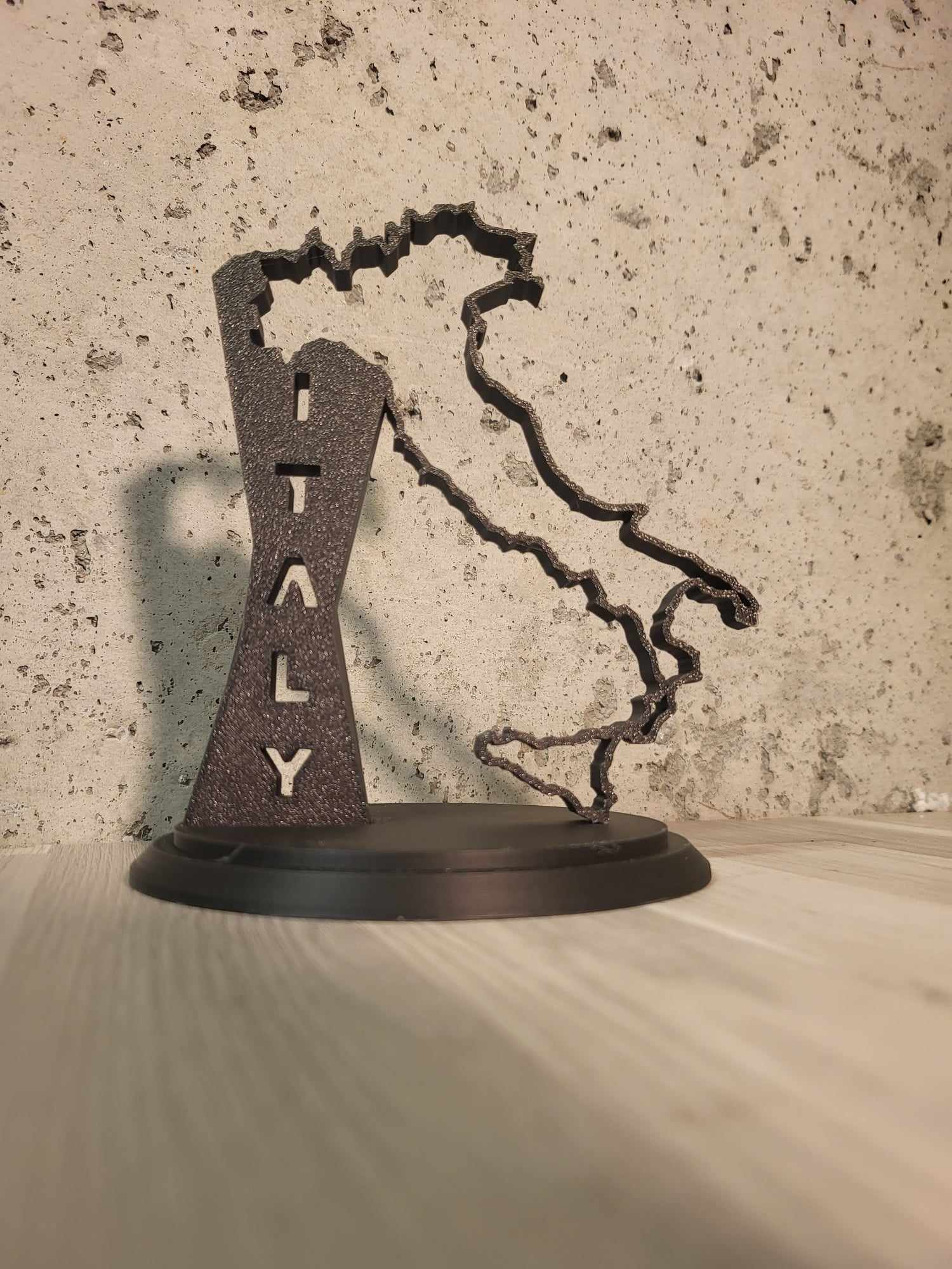 Italy border sculpture by RealDamion | Download free STL model ...
