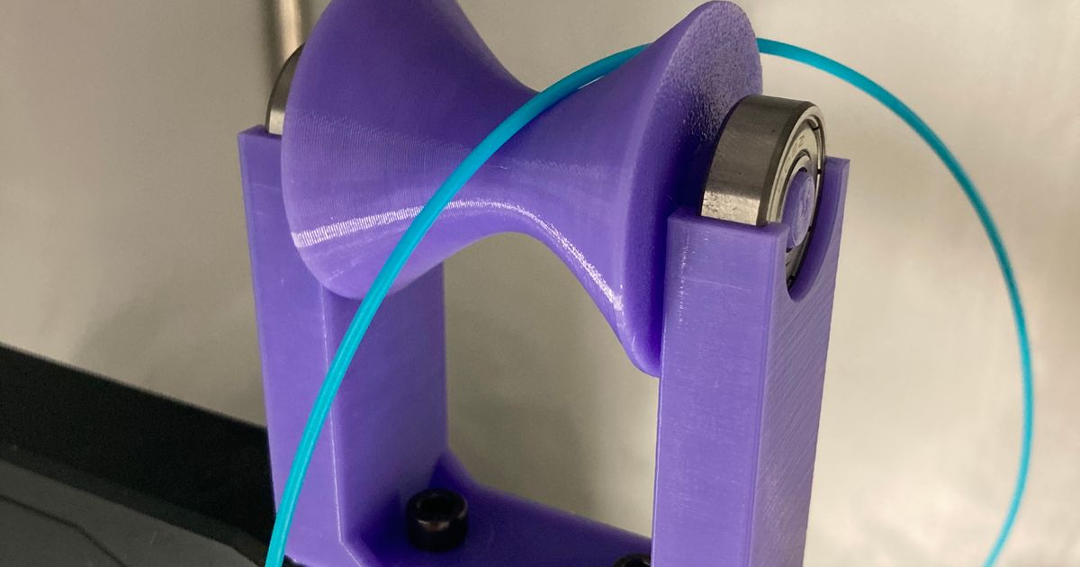 Filament Roller Guide by rufus | Download free STL model | Printables.com