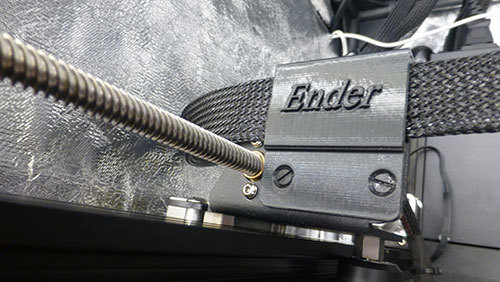 Bracket for flat Creality Sprite Pro cable for Ender3v2 by Warlogh ...