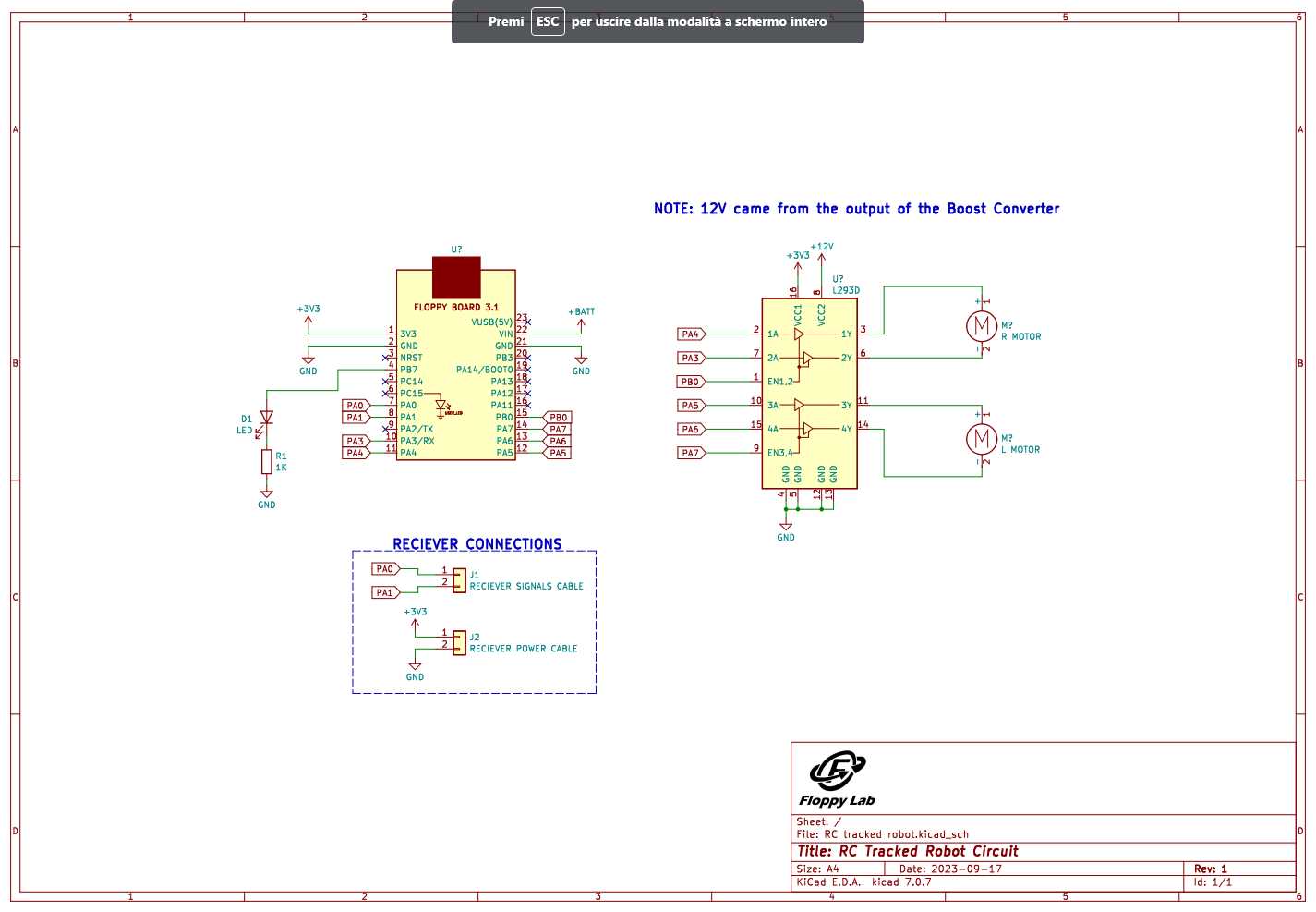 Rc Tracked Robot By Floppy Lab Download Free Stl Model