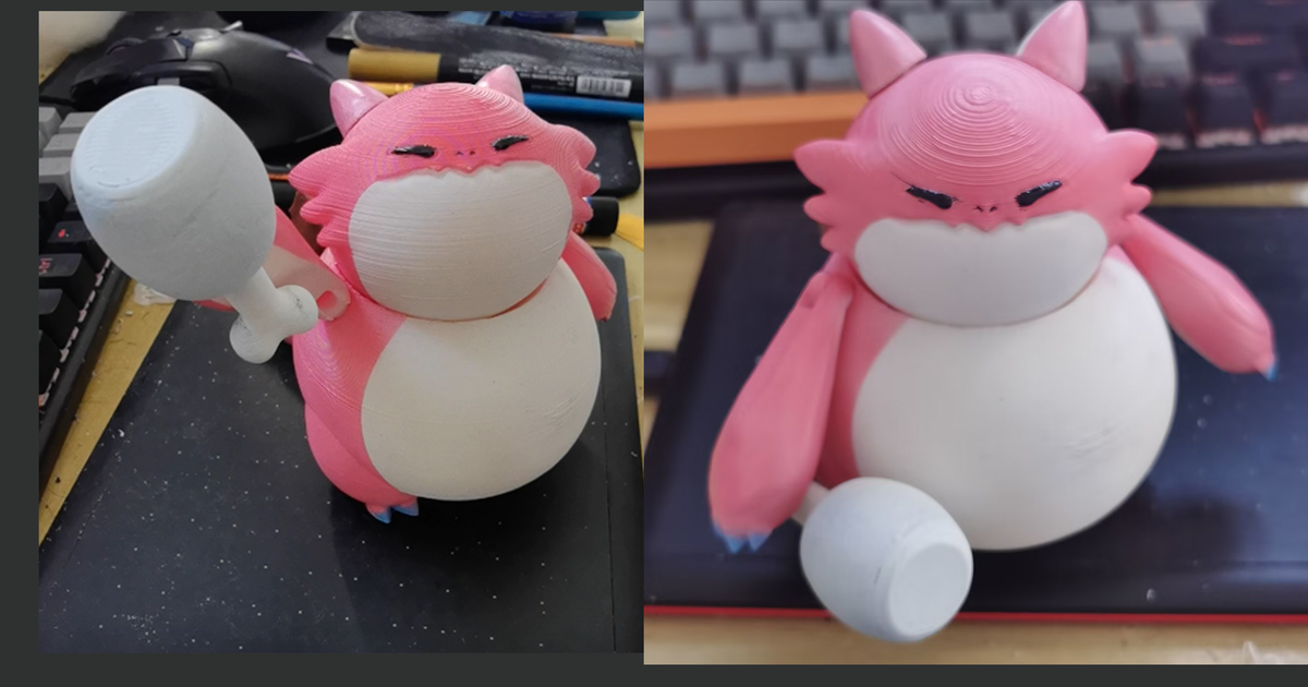 TEAMFIGHT-CHONCC 云顶胖胖龙 by 彐三 | Download free STL model | Printables.com