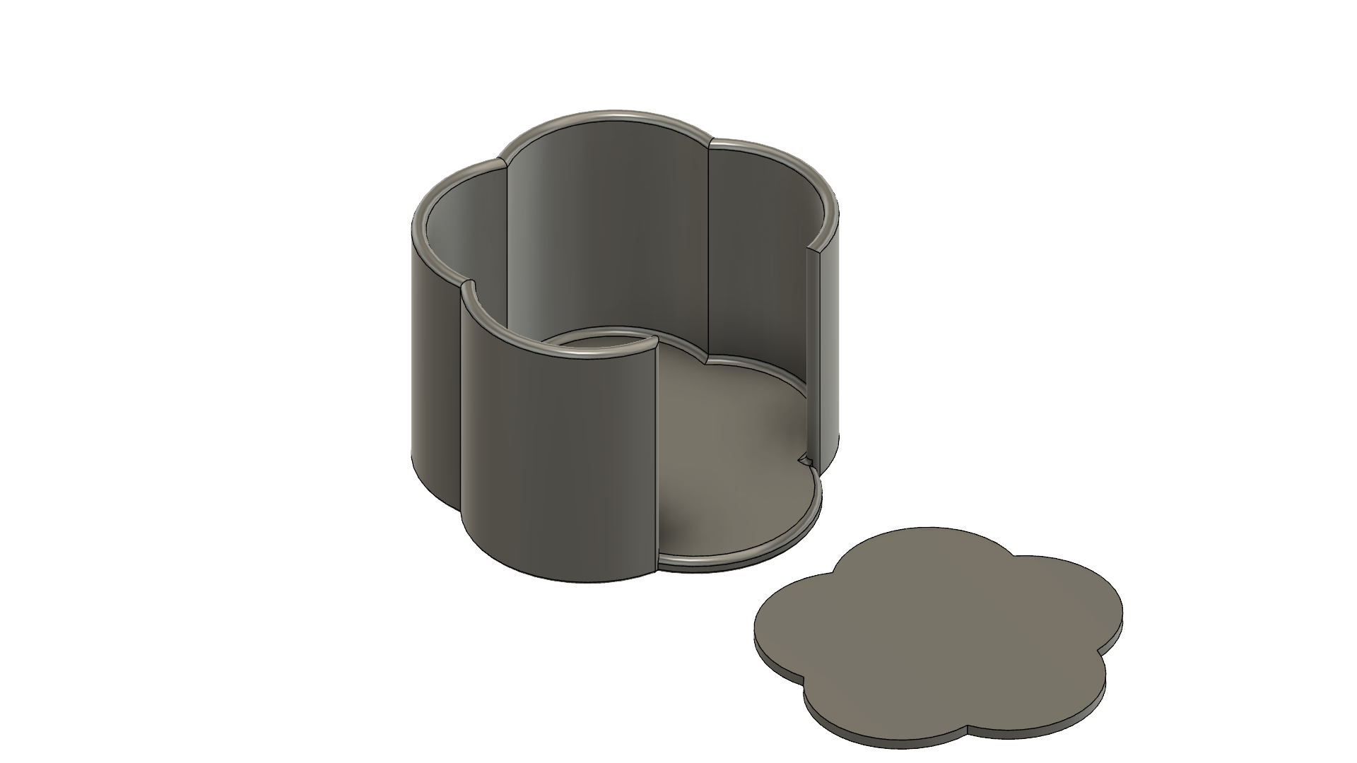 Flower Coaster and Holder - Sous verre fleur et Support de rangement by ...