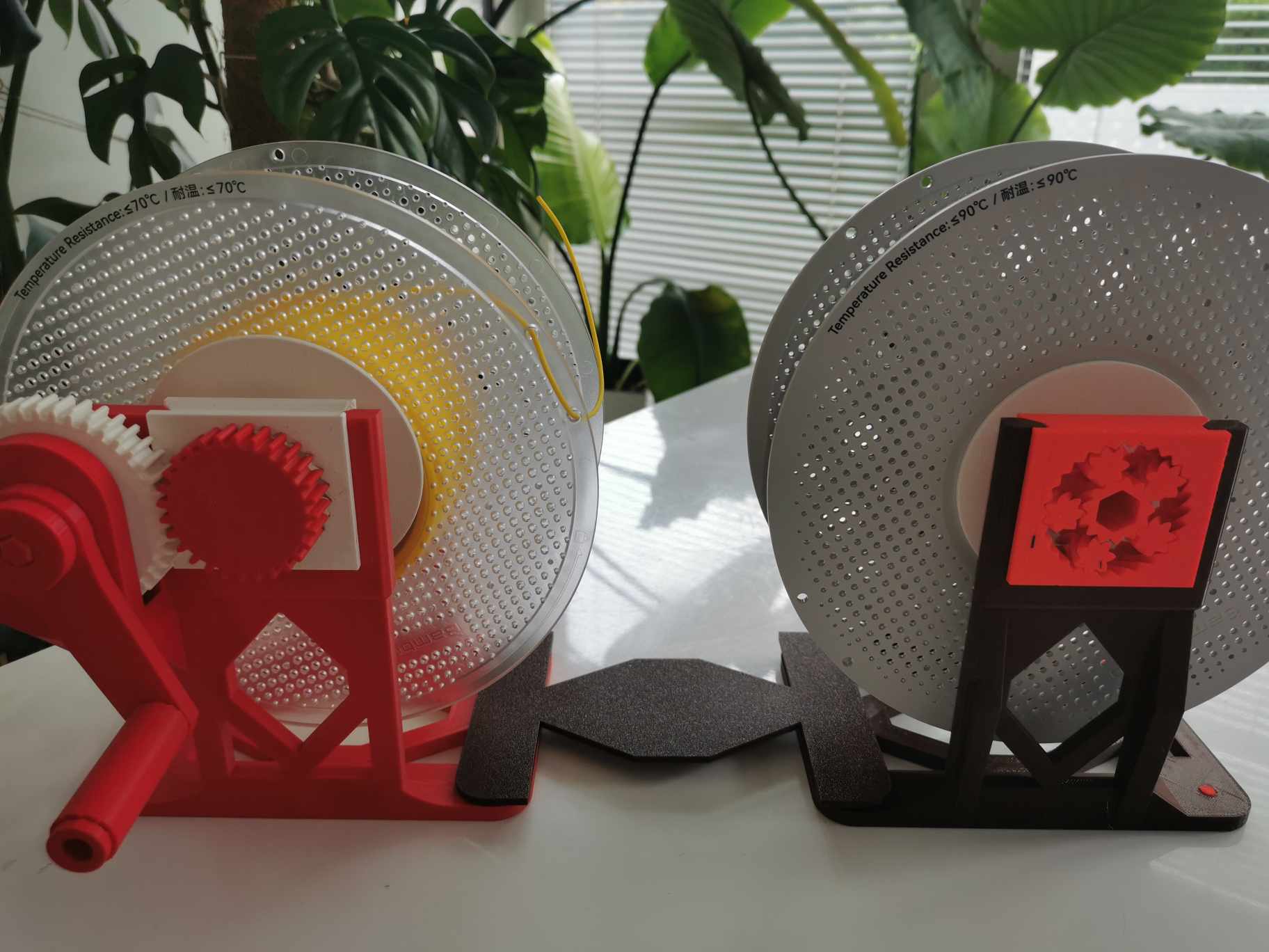 Improved Spool Winder Binder + Spool holder by P3D | Download free STL ...