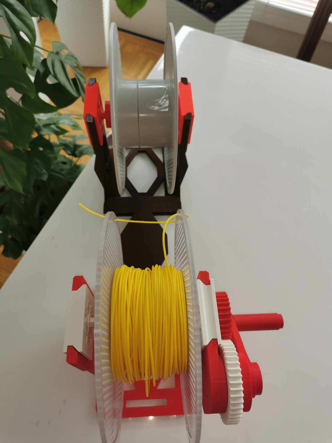 Improved Spool Winder Binder + Spool holder by P3D | Download free STL ...