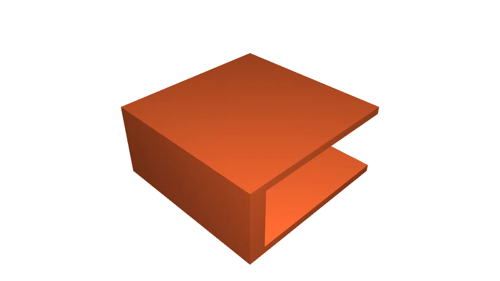 Corner protecter for laptop V1 by ... | Download free STL model ...