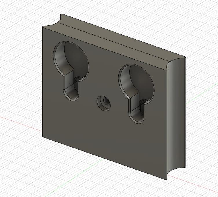 [Fusion360 Modular] Tube frame Cable holder by NotAnOption | Download ...