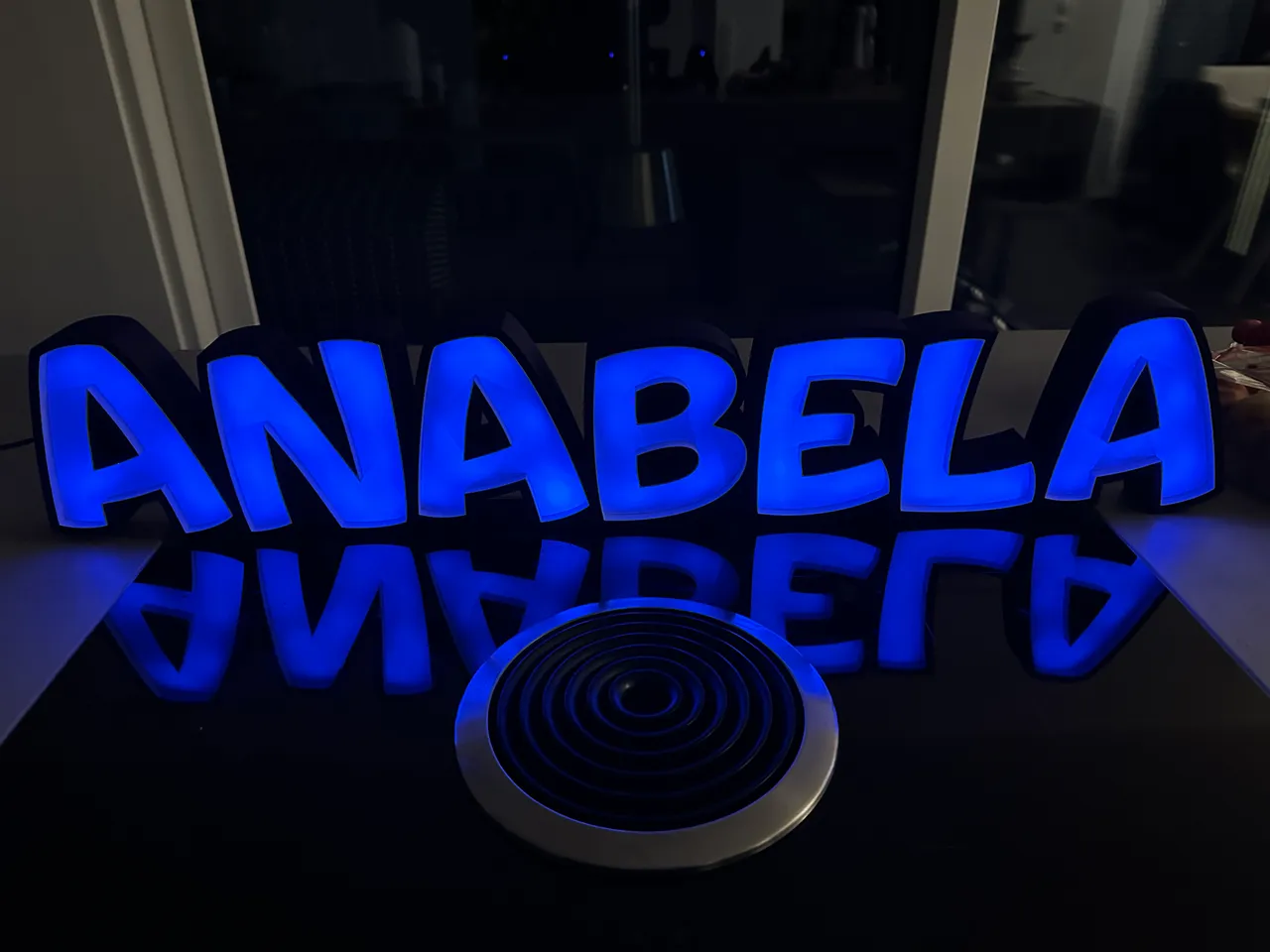 ANABELA LED- Namenslampe (Name lamp) by T-D3SIGN | Download free STL ...