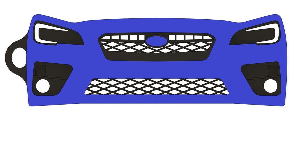 Subaru WRX STI (2015) by 3dprintkings | Download free STL model ...