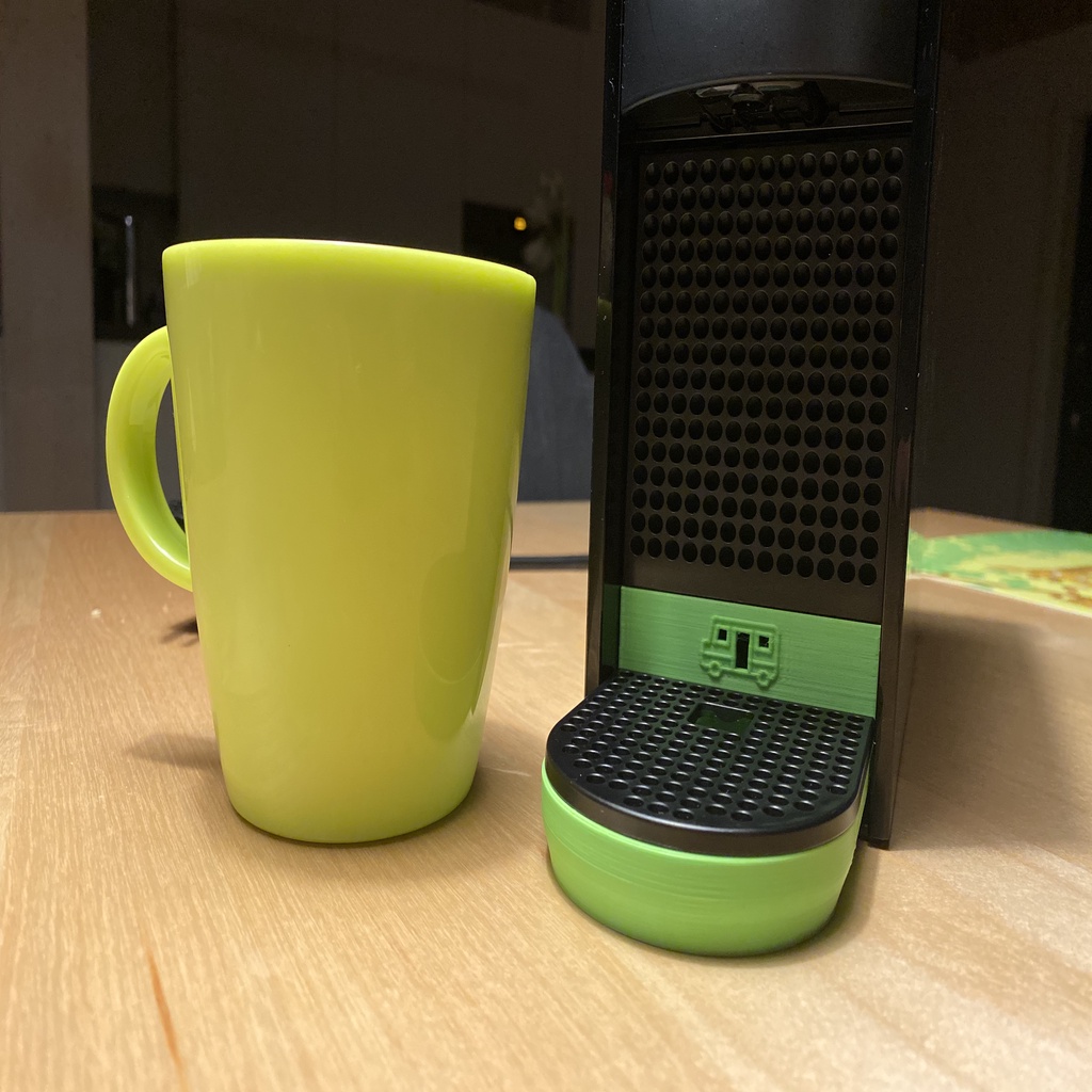 Big Mug Base for Krups Nespresso Essenza Mini by 3dprintkings ...