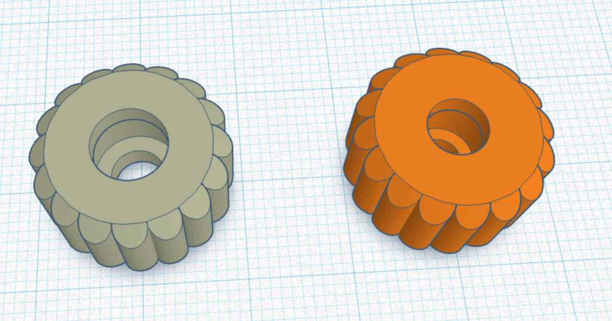 Knob for M4 and M5 screws by Maurício Pessoa | Download free STL model ...