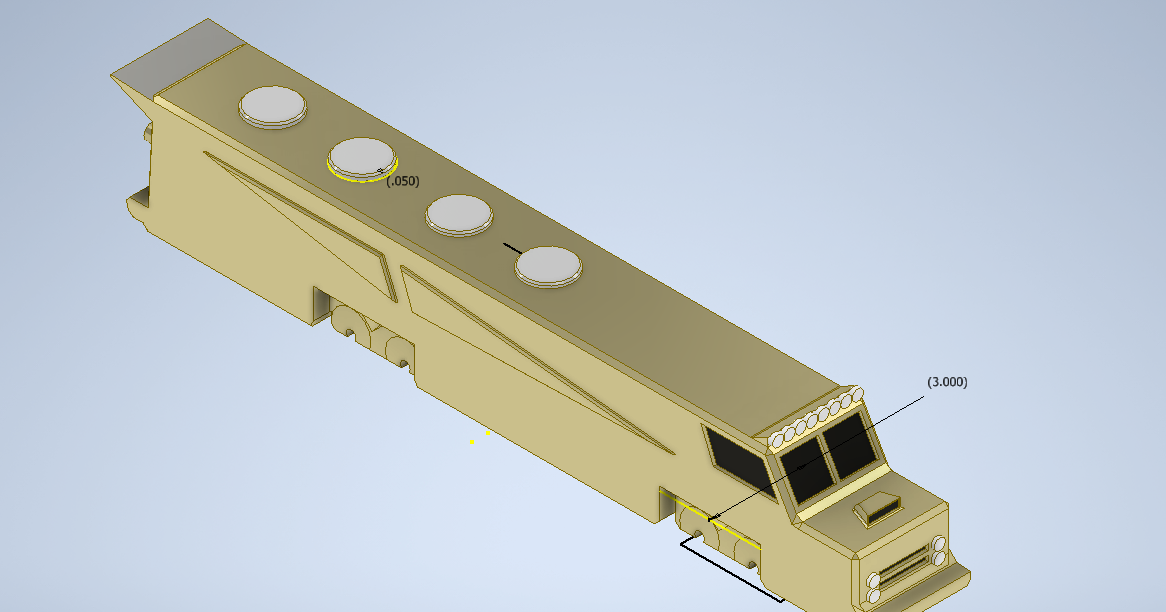 Race train by thinksmarternotharder | Download free STL model ...