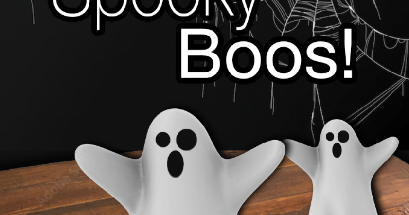 Ghosts - Spooky Boos! by K2_Kevin | Download free STL model ...