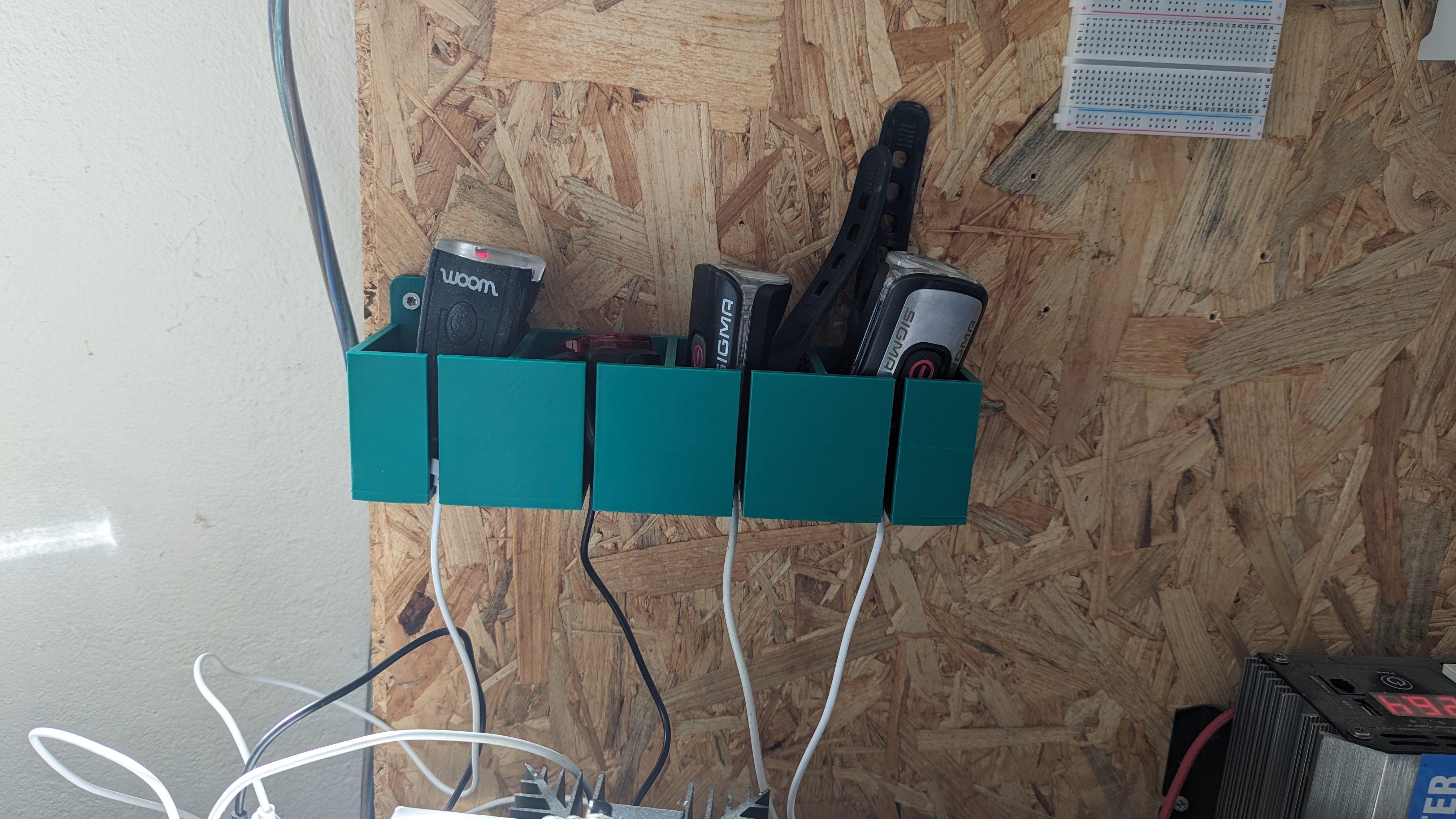 Bike Light Charging Station by xtiger | Download free STL model ...