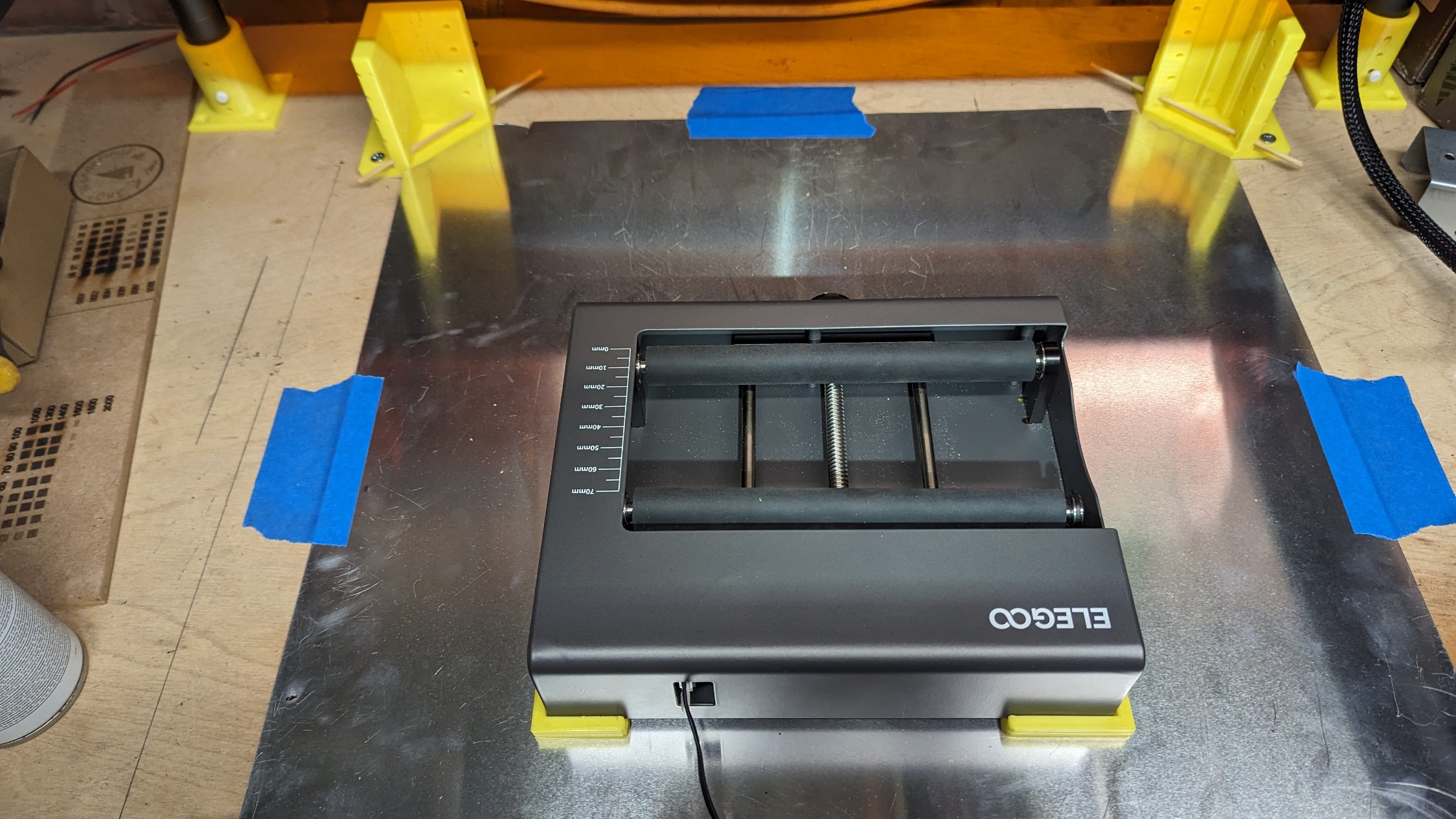 Elegoo Phecda - Alignment Jigs for laser, honeycomb & rotary by Kev ...