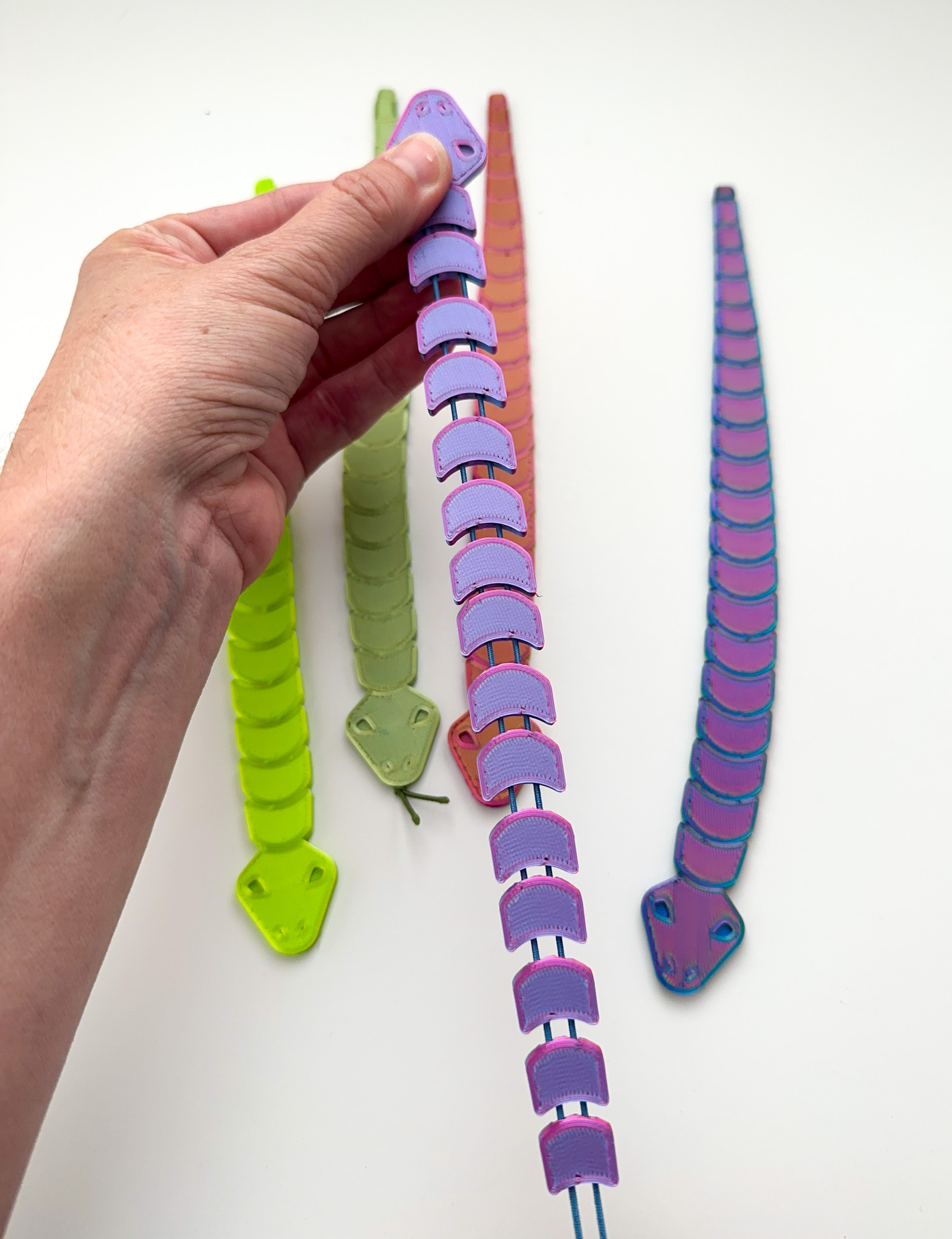 Stretchy Snake by 3DPmom | Download free STL model | Printables.com