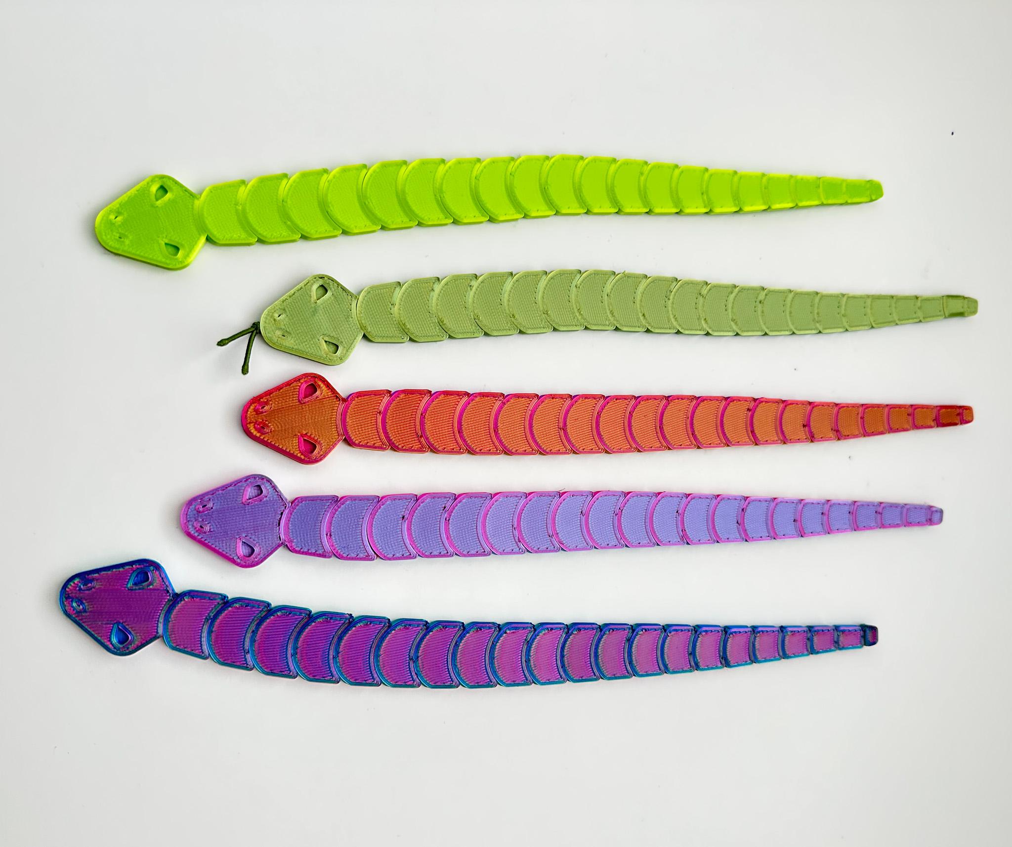 Stretchy Snake by 3DPmom | Download free STL model | Printables.com