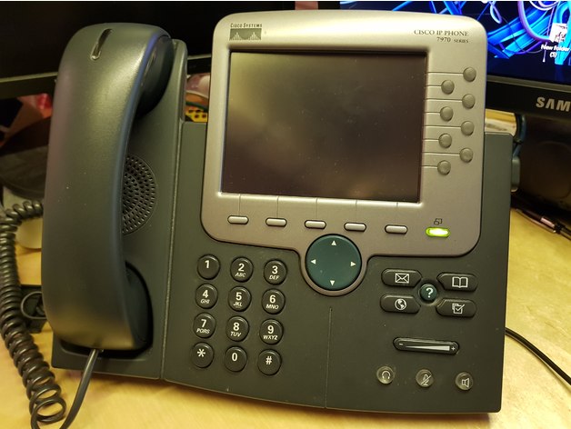 Cisco 7970 replacement stand mechanism by Stefan | Download free STL ...