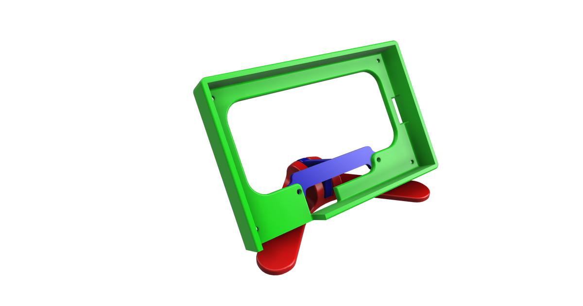 BTT PI TFT50 v2.1 Case with Stand by Derrough | Download free STL model ...