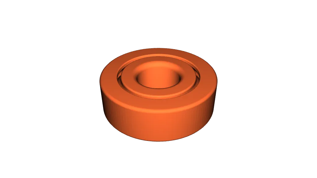 Rodamiento 608 (Bearing) 8 x 22 x 7 mm v1 by Auri3D | Download free STL ...