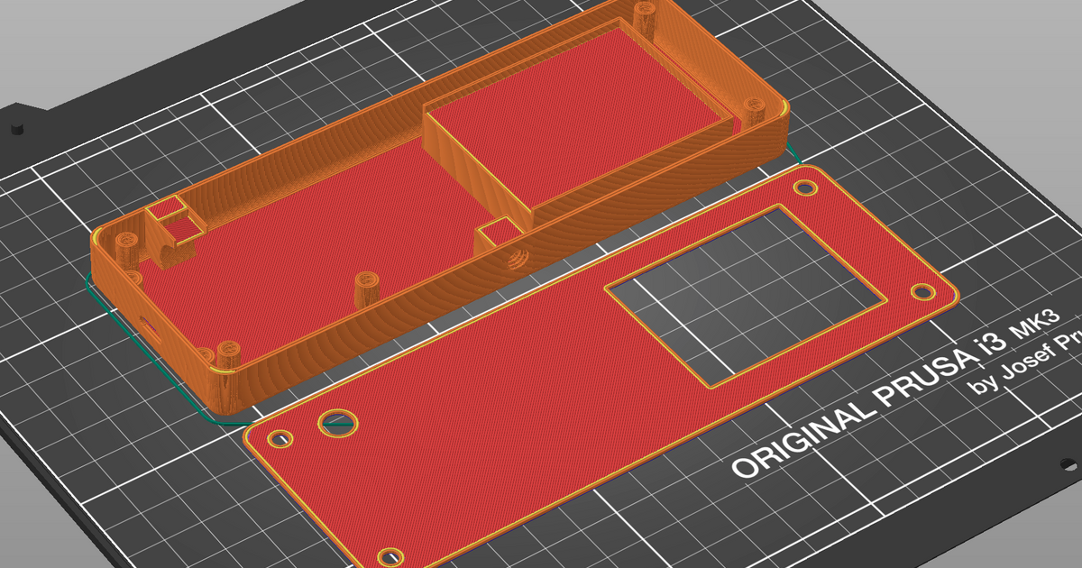 maixBar - a maix dock (v1) housing by flx | Download free STL model ...