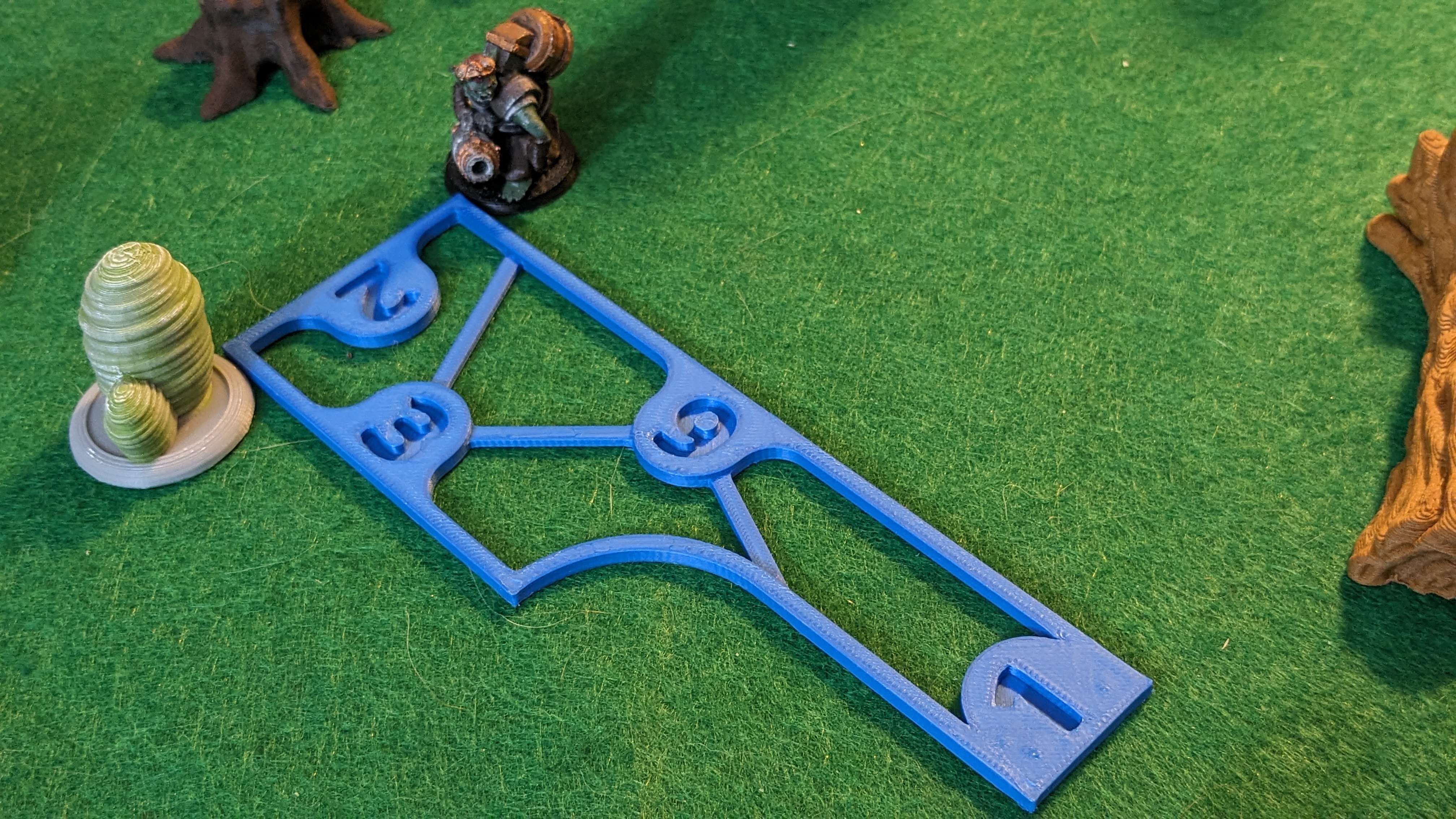 Kill Team Measuring Gauge by FourLeftPaws | Download free STL model ...