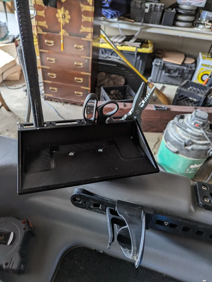 Kayak Fishing Tray by HandsomeGreg | Download free STL model ...