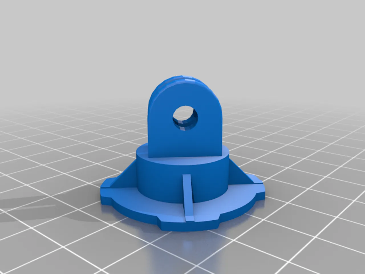 Quadlock GoPro Double Adapter by Tri | Download free STL model ...