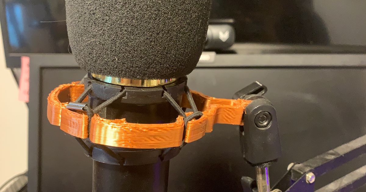 ebay Microphone Replacement Part by Taj's Tech | Download free STL ...