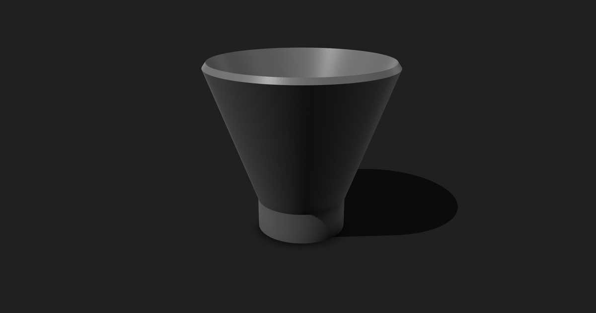 Simple funnel for PET bottles by Lucas | Download free STL model ...