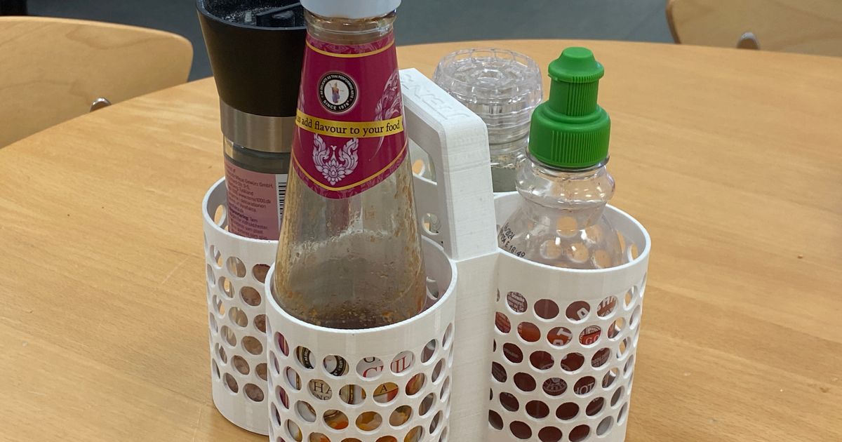 Spice and condiment caddy by Dalsgaard | Download free STL model ...
