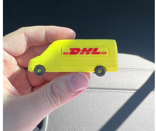 DHL car / auto DHL by Bobik189 | Download free STL model | Printables.com