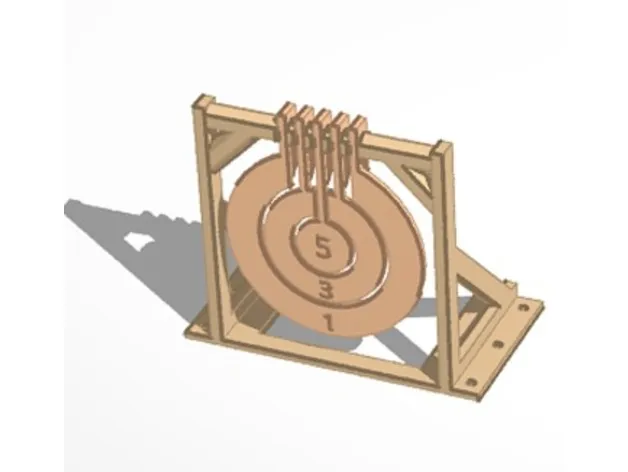 Nerf target spinners print-in-place by Mates | Download free STL model ...