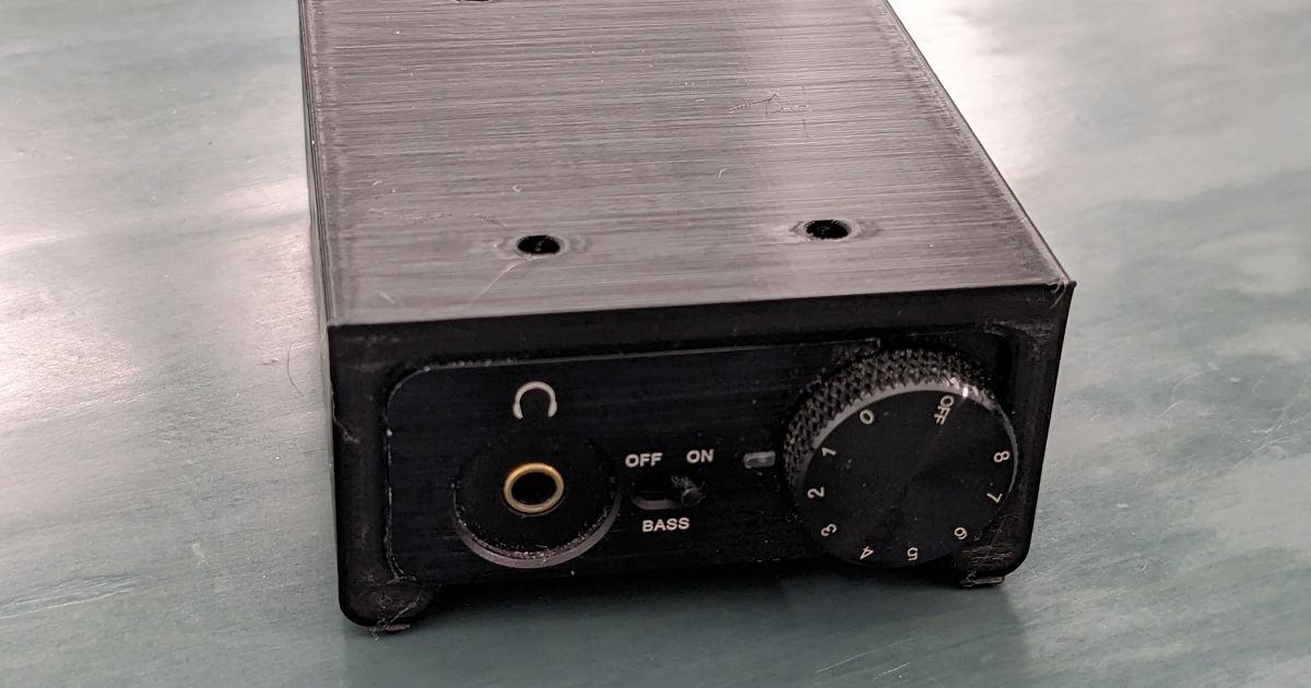 FIIO E10K (Olympus 2) Headphone DAC Under Desk Mount by hellobritt ...