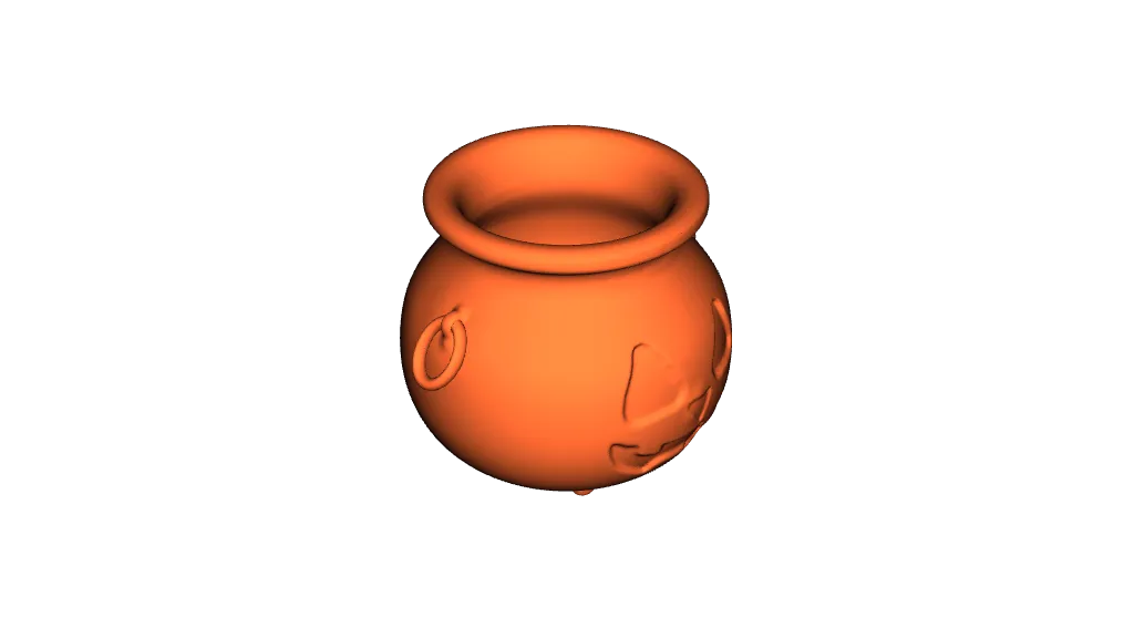 Halloween cauldron with lid by MrMike | Download free STL model ...