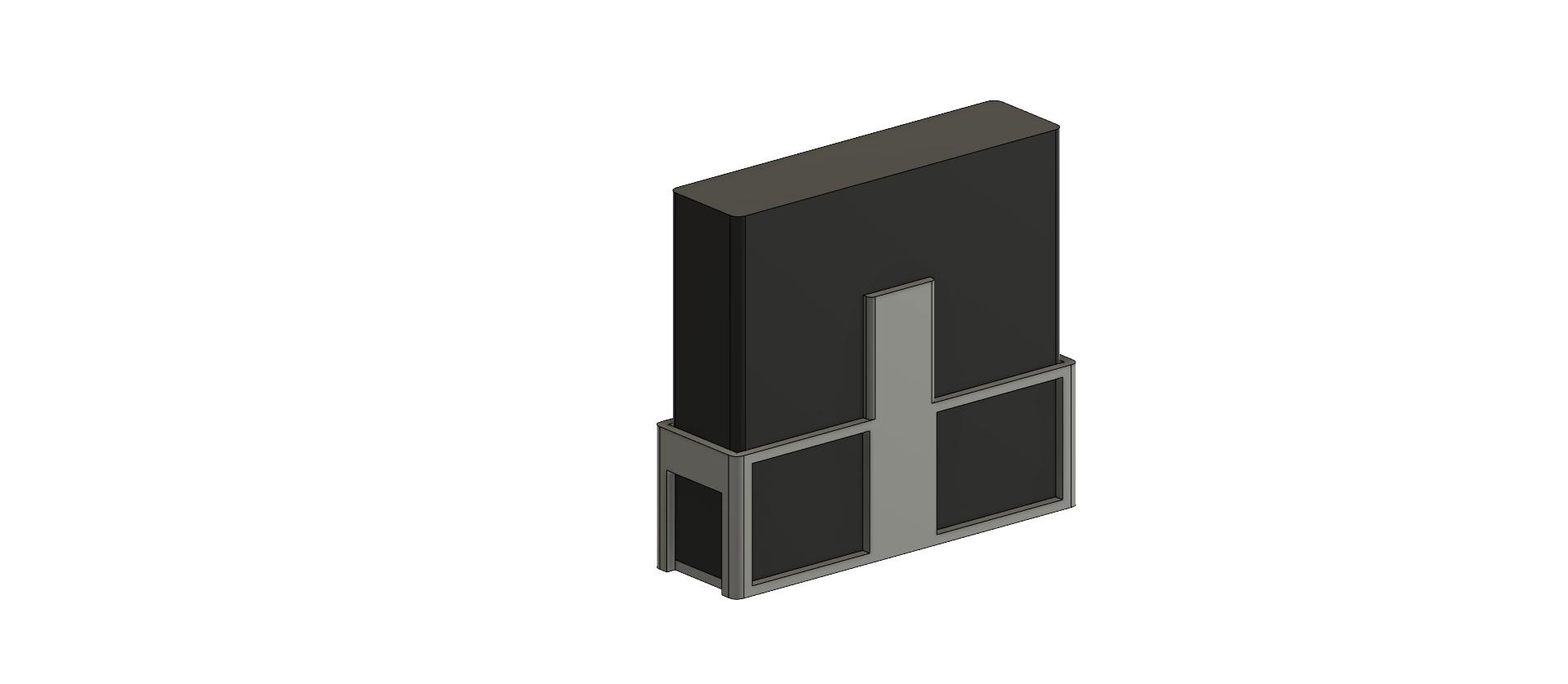 Box Support for new VOO Modem by Hantse | Download free STL model ...