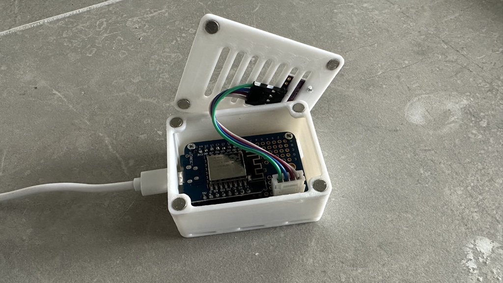 ESP8266 project box for BME680 ESPHome by withanHdammit | Download free ...