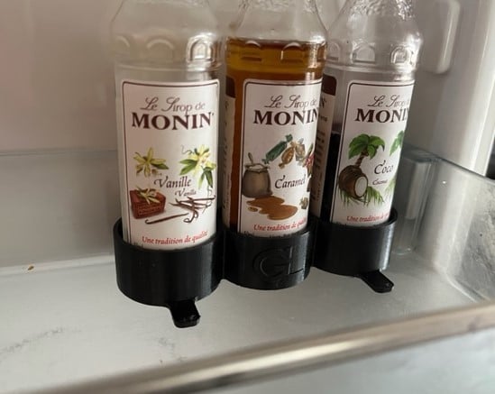 Monin fridge rack (anti tipover) / 冰箱架（防翻）/ फरज रक (टपओवर रध) by GeertL ...