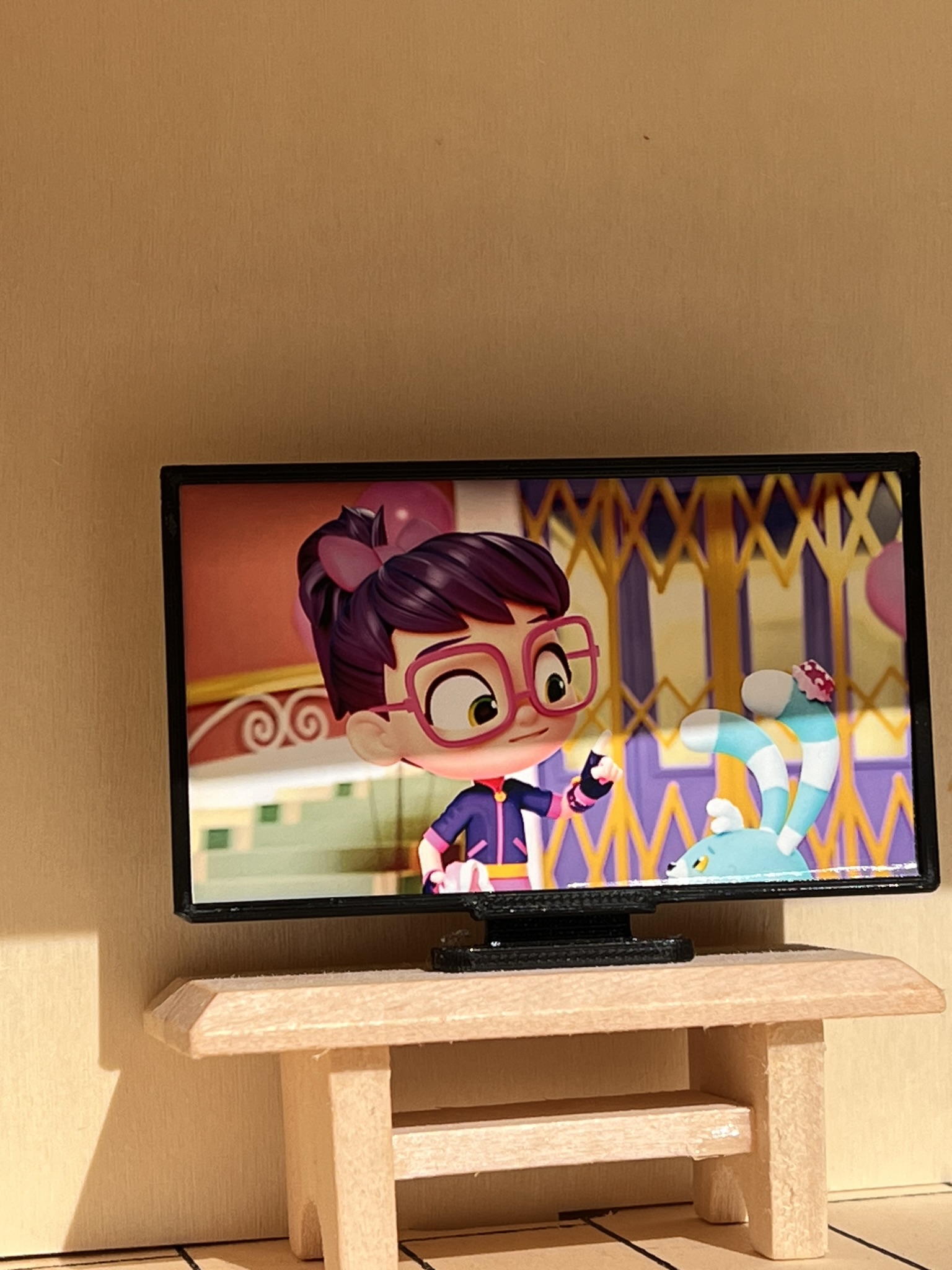 Miniaturized TV for dollhouses by jdormer9 | Download free STL model ...