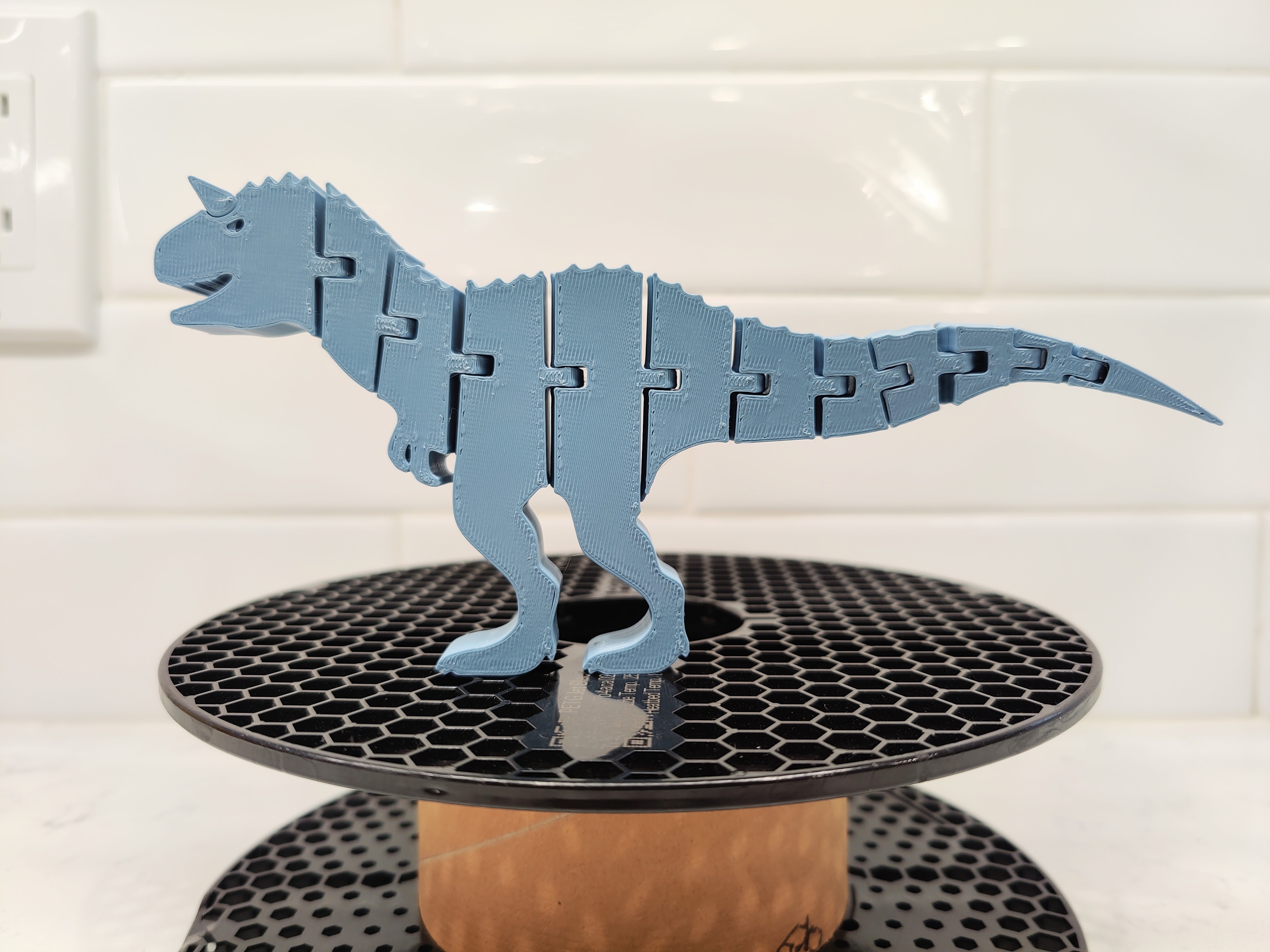 Flexi Carnotaurus (small version) by alobal | Download free STL model ...