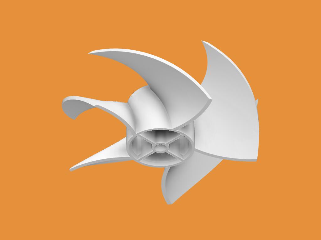 Customizable Replacement Fan Blade by GladFox | Download free STL model ...